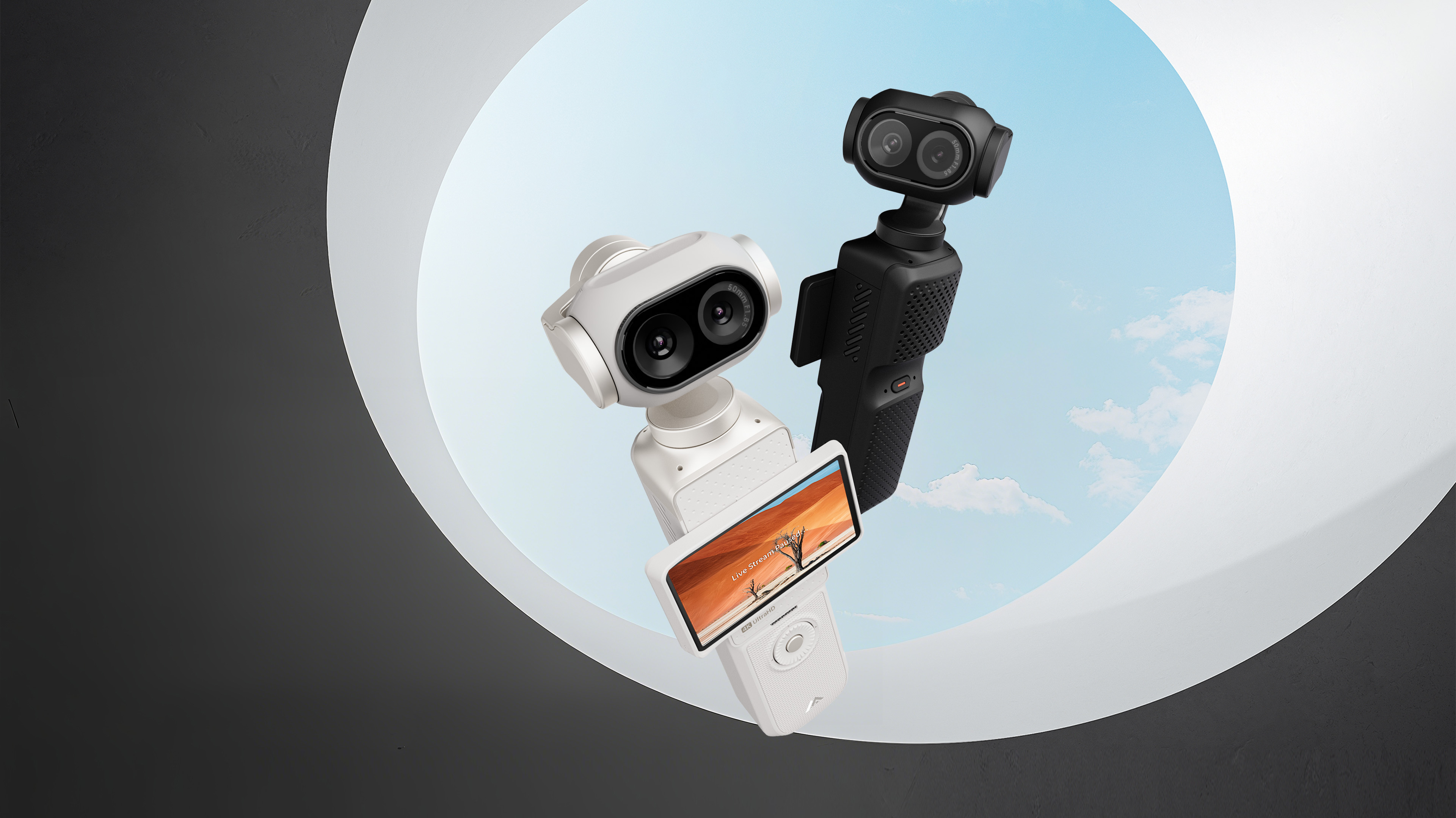 French Design Award - Dual-Lens Live Streaming Camera