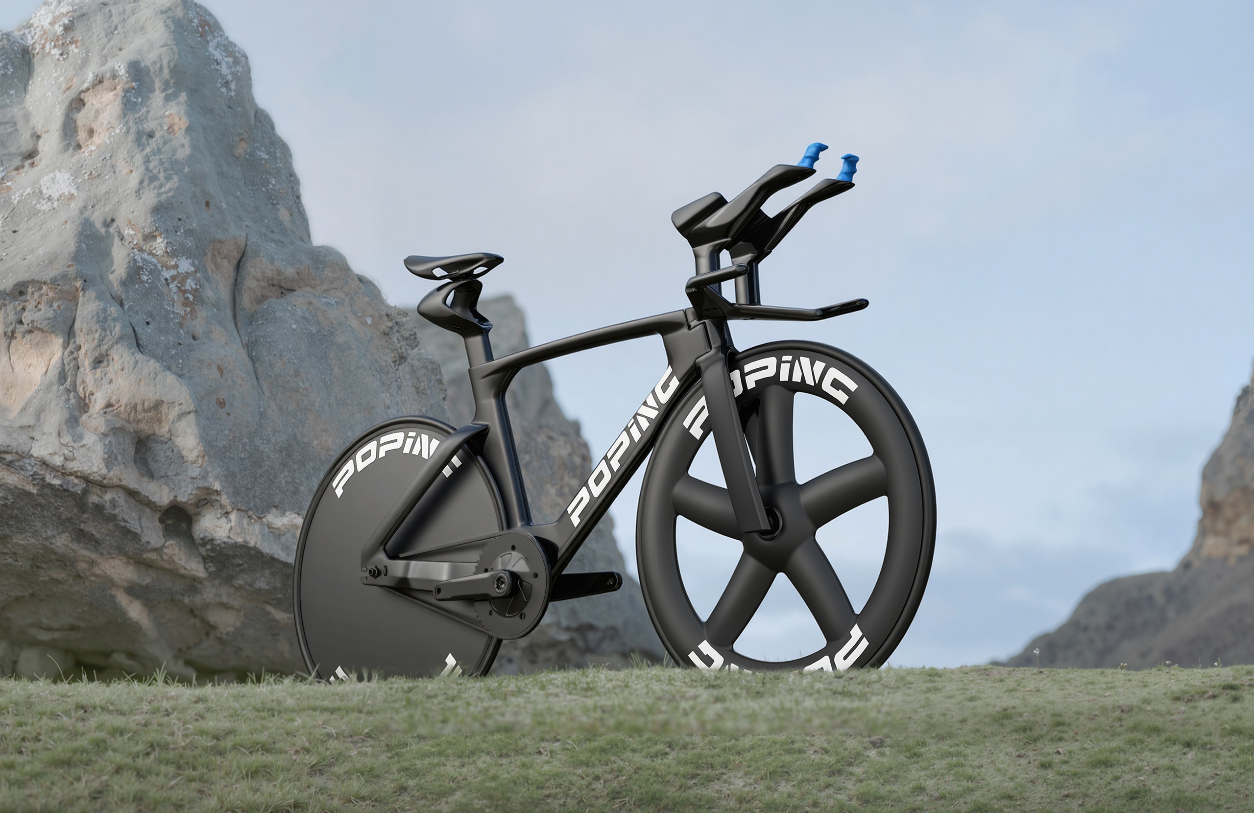 French Design Award - Carbon Fiber Track Bicycle (POPING TK01)